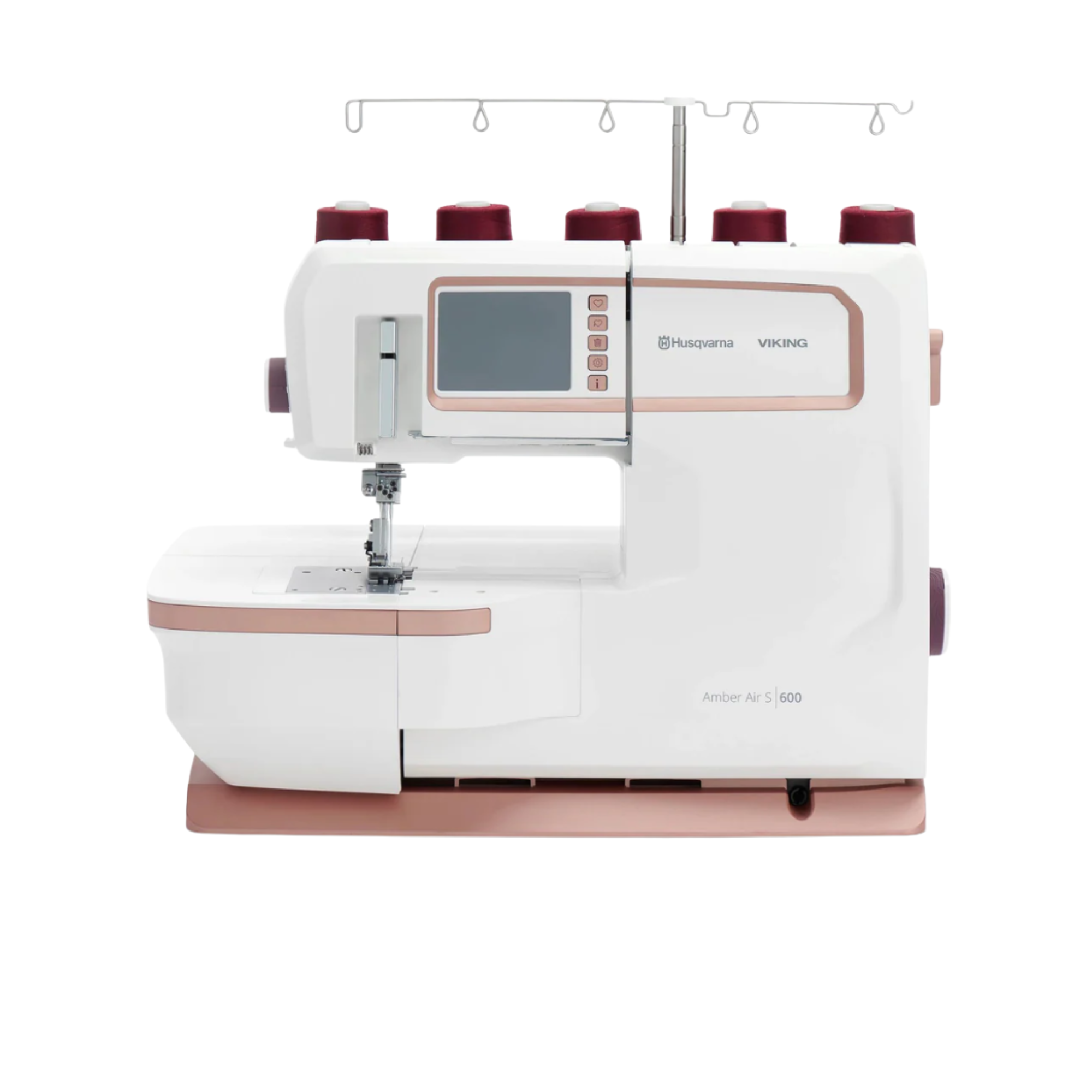 HUSQVARNA VIKING AMBER Air S | 600 Coverlock Machine – Sew & Sews Inc.