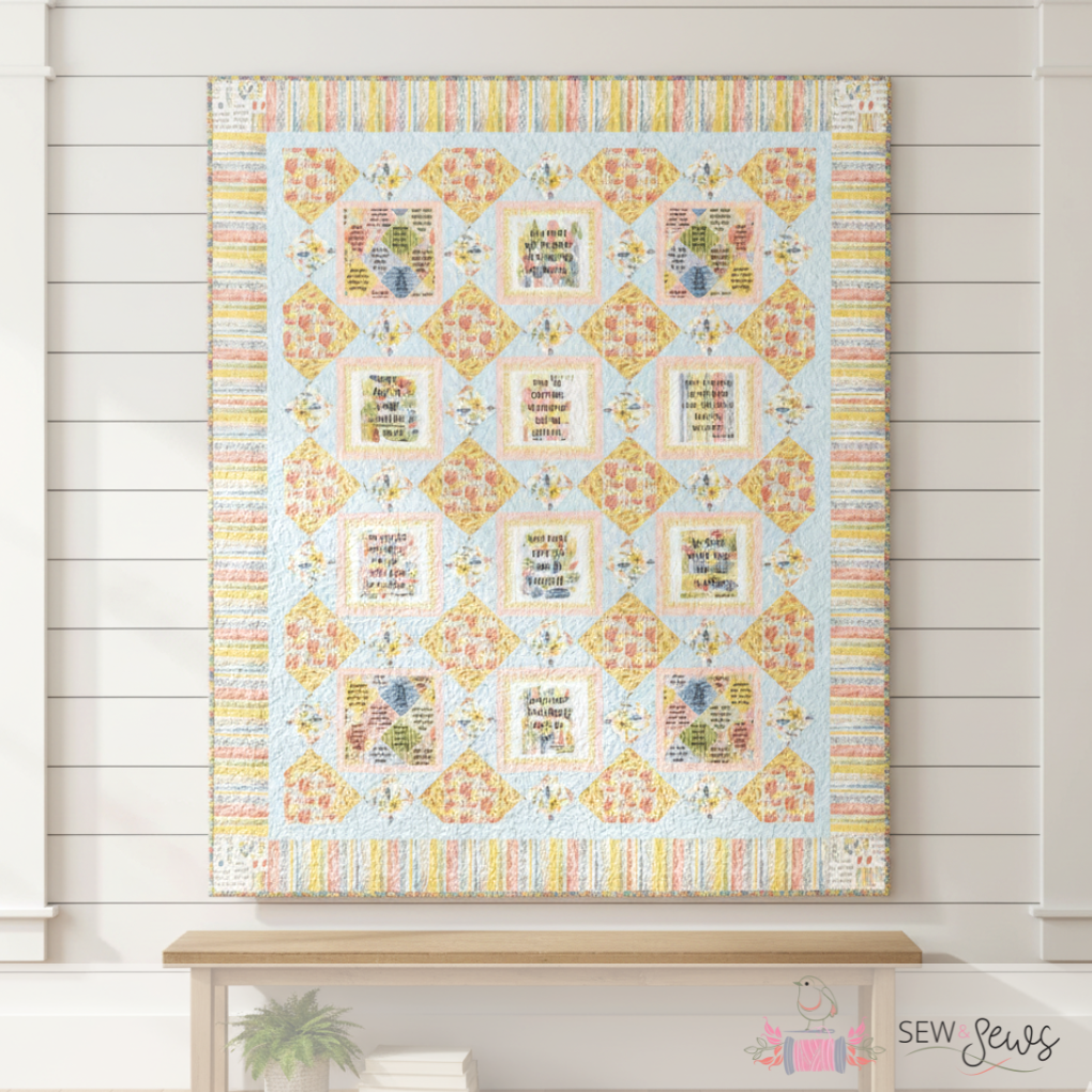 Blessings Quilt Kit (Quilt 1) – Sew & Sews Inc.
